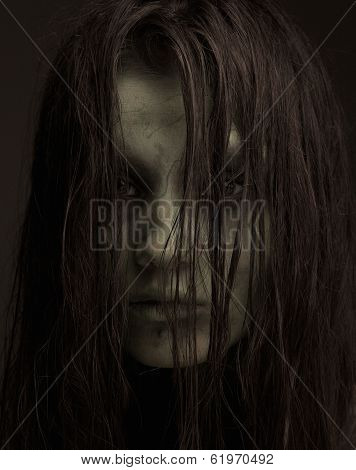 Ugly Horror Girl Stock Photo & Stock Images | Bigstock