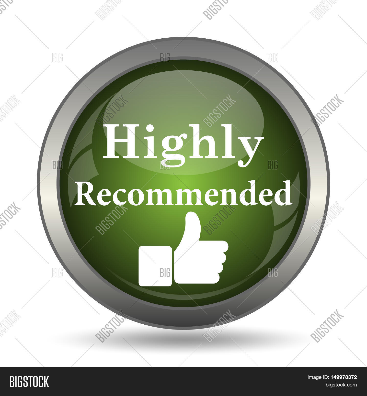 Highly Recommended Icon Image & Photo | Bigstock